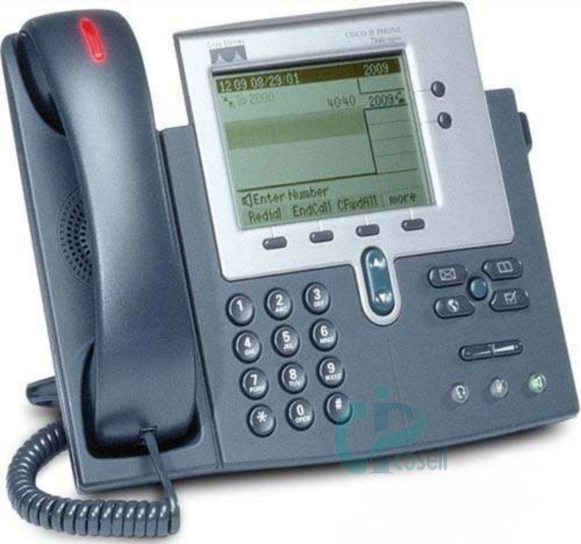سوئیچ سیسکو CP-7941G﻿ | تلفن آی‌پی مدیریتی 5 اینچ گرافیکی سری